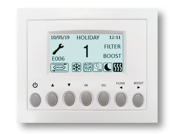 RESPIRO® One Whole House Mechanical Extract with Heat Recovery (MVHR ...